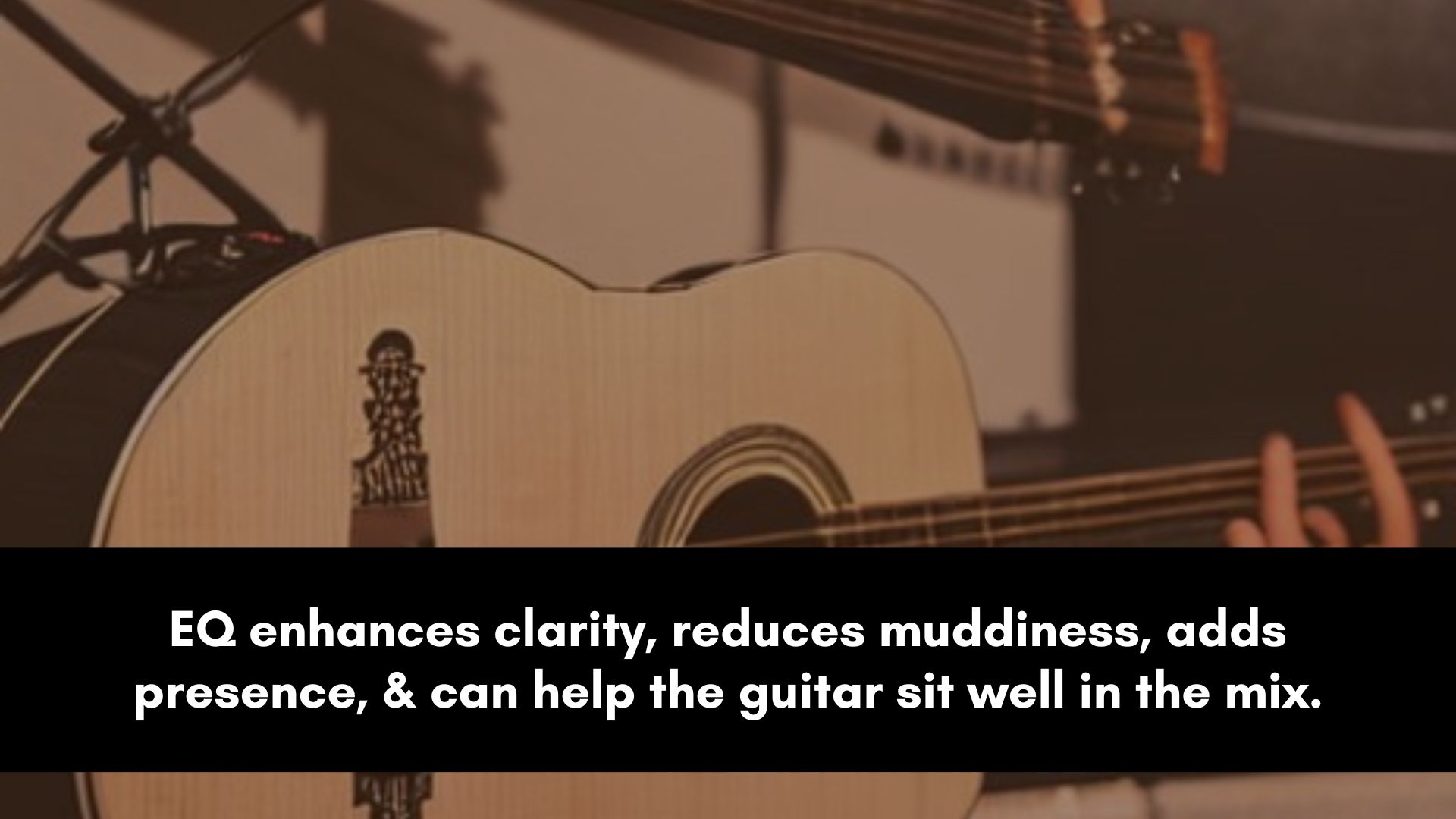 How to EQ an Acoustic Guitar (+Cheat Sheet Inside)