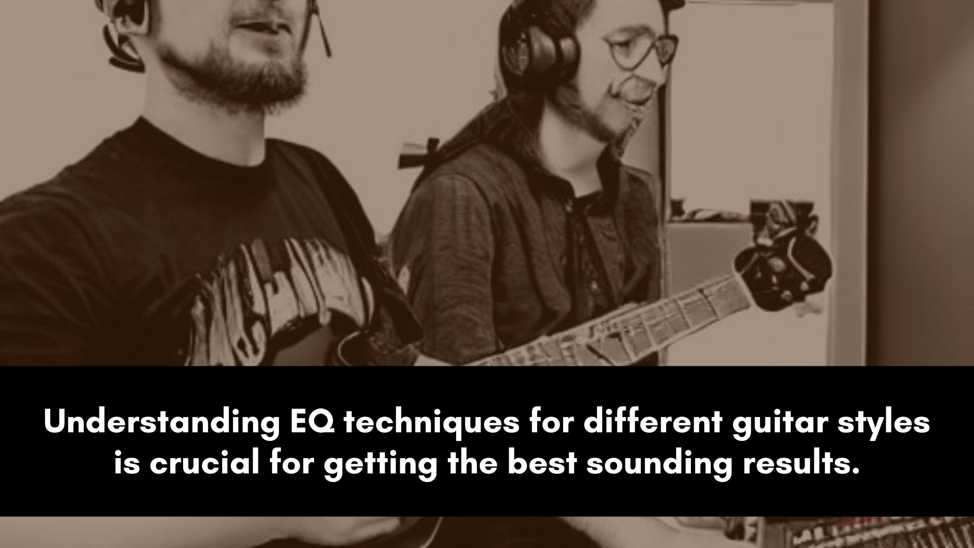 How to EQ an Acoustic Guitar (+Cheat Sheet Inside)