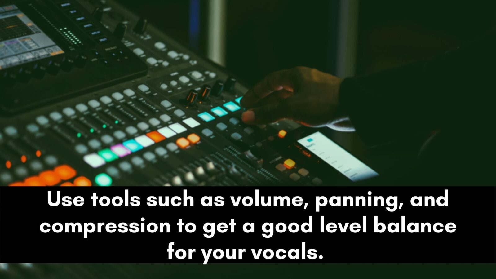 How to Mix Vocals With Instrumental