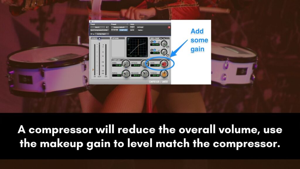 Snare Compression Settings (Full Guide + Cheat Sheet)